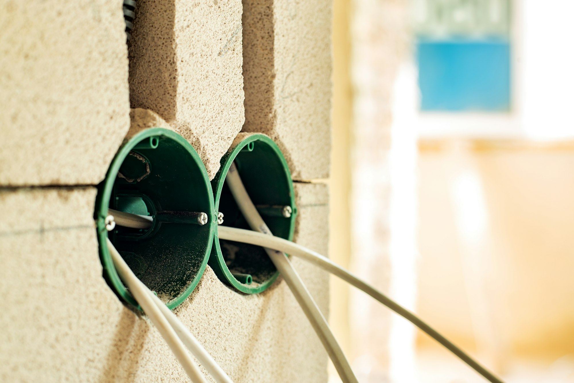 Electrical outlet installation in North Vancouver